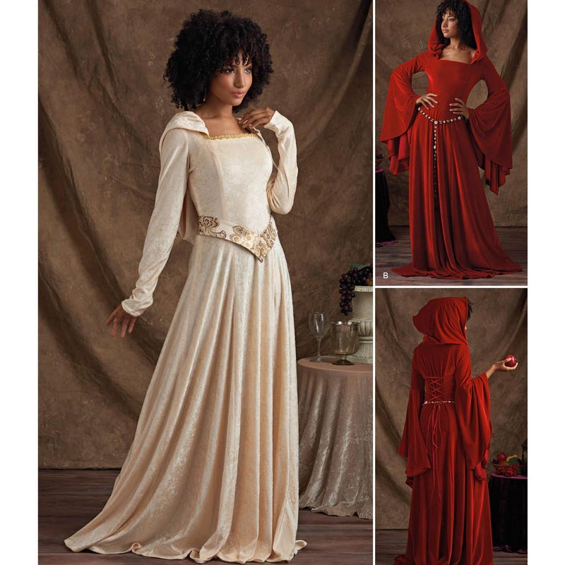 Medieval Dress Pattern - Etsy UK