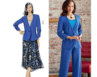 Easy Sewing Pattern for Women's Vest, Top, Dress, and Pants, Knit Dress ...