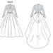 Sewing Pattern for Women's Wedding Dress, Bridal Gown, Womens Bridal ...