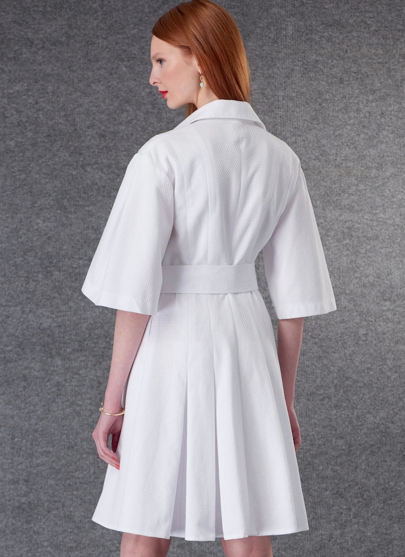 Vogue Sewing Pattern for Women's Dress, Button Front Dress, Maxi Dress ...
