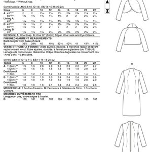 Vogue Sewing Pattern for Womens Dress and Jacket, Fitted Dress Pattern ...
