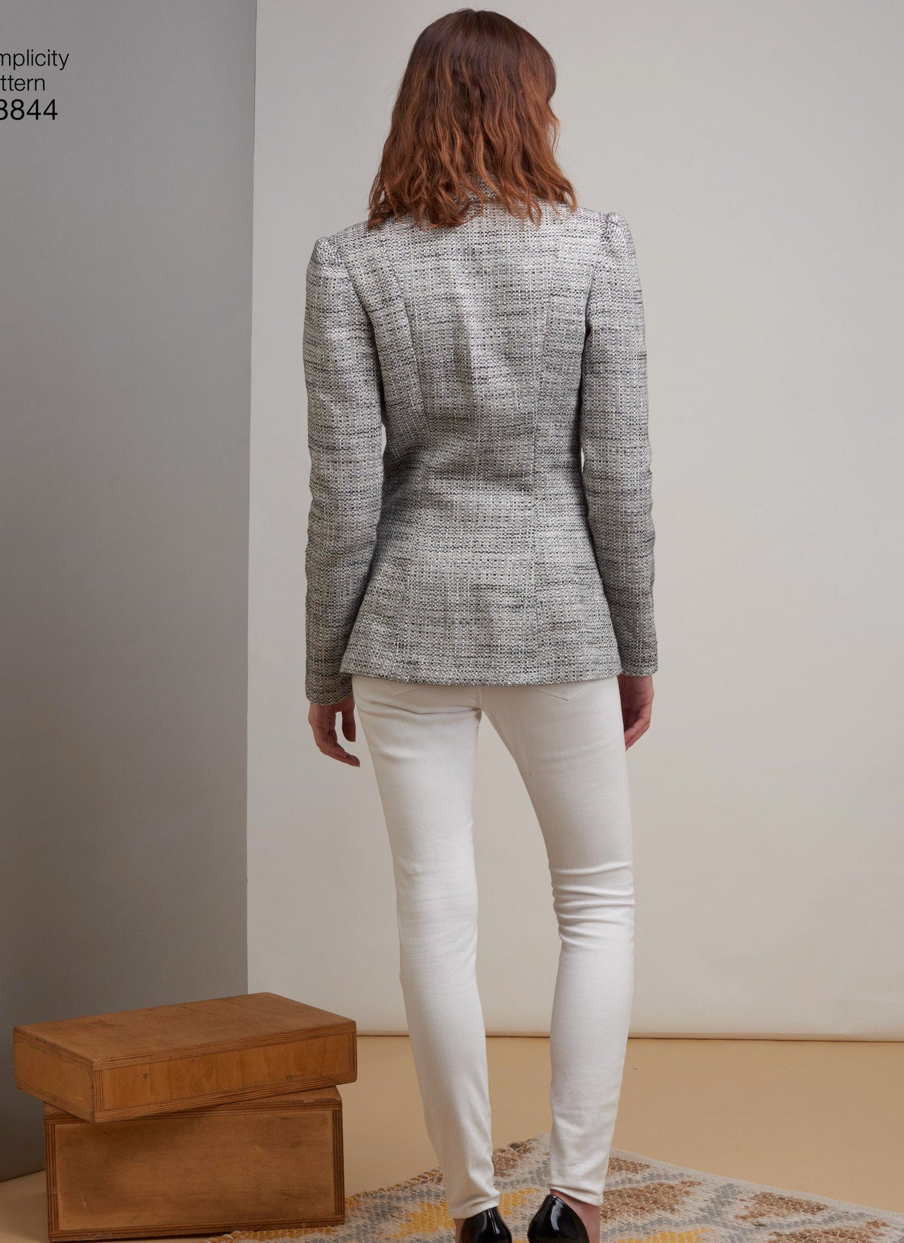 Sewing Pattern for Women's Jacket, Womens Blazer, Open Front Jacket ...