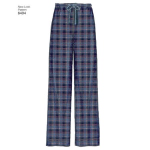Easy Sewing Pattern for Men's and Women's Pajamas, Pajama Bottoms, Top ...
