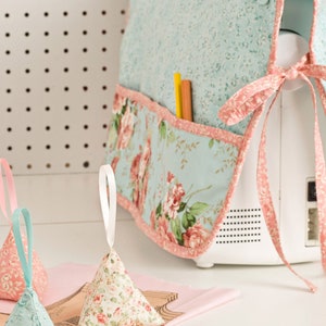 Sewing Pattern for Sewing Machine Cover, Scrap Bag, Sewing Caddy ...