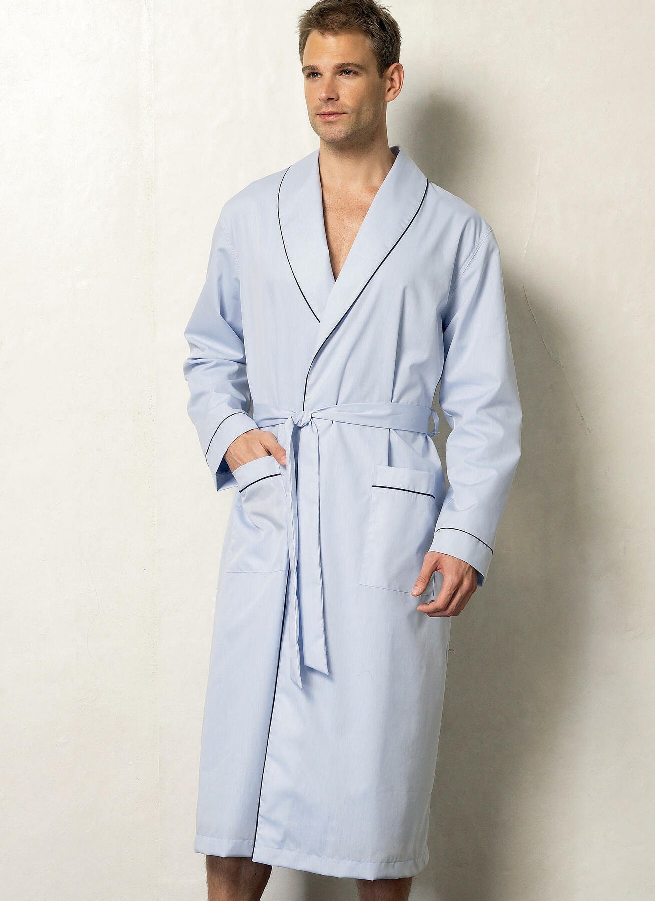 Vogue Sewing Pattern for Men's Pajamas Mens Robe Pattern | Etsy