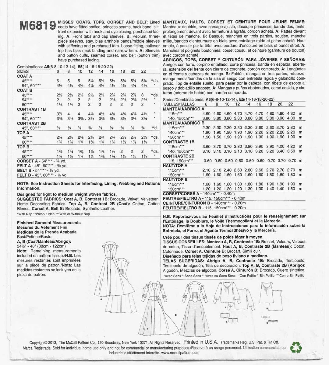 Sewing Pattern for Women's Pirate Cosplay Costume | Etsy