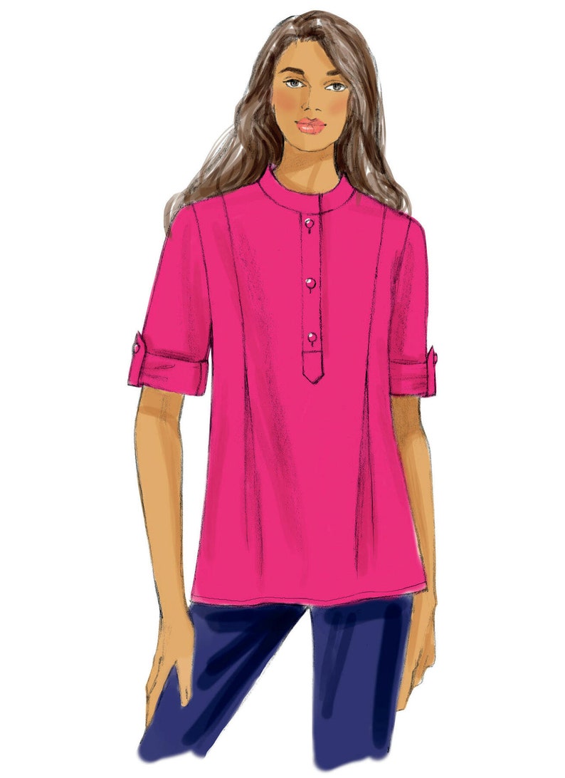 Easy Sewing Pattern for Women's Tunic Tank Top Pullover - Etsy