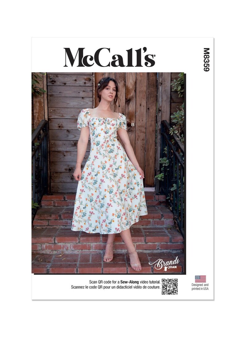 Sewing Pattern for Women's Dress and Top Prairie Dress - Etsy