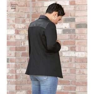 Sewing Pattern for Womens Jacket, Lined Jacket, Womens Blazer Pattern ...