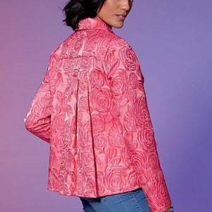 Sewing Pattern for Women's Jacket Button Front Jacket - Etsy