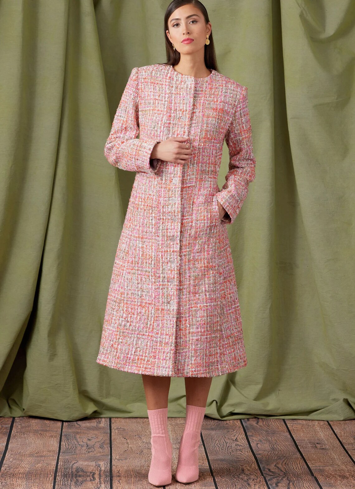 Vogue Sewing Pattern for Womens Jacket, Winter Coat, Lined Coat, Trench ...