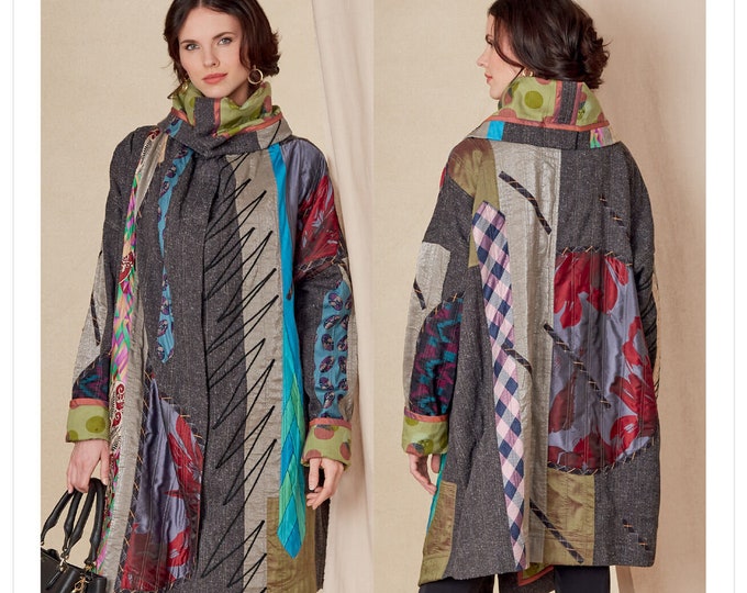 Vogue Sewing Pattern for Women's Jacket, Snap Front Jacket Pattern ...