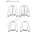 Sewing Pattern for Womens Jacket, Zip Front Jacket, Womens Coat Pattern ...