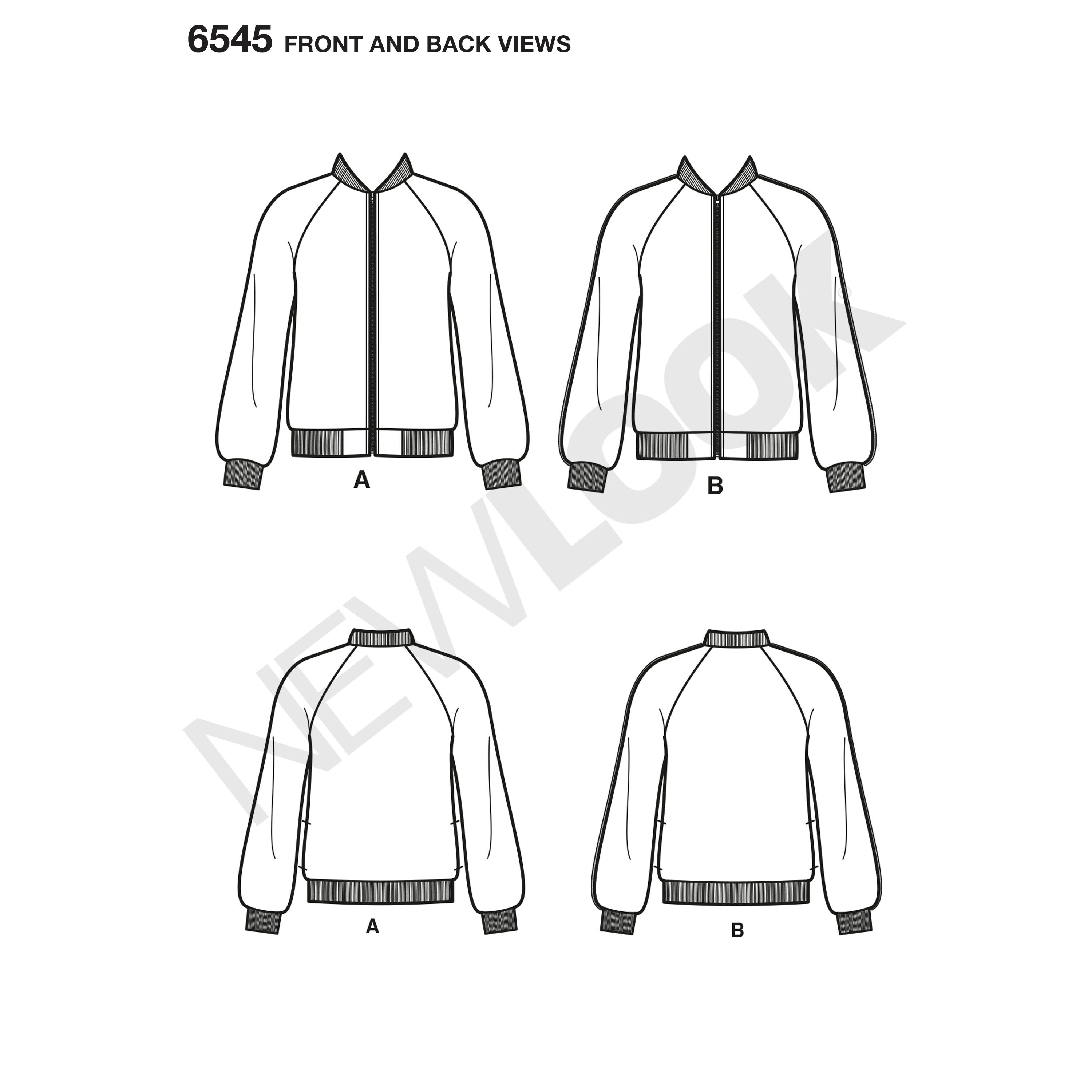 Sewing Pattern for Womens Jacket, Zip Front Jacket, Womens Coat Pattern ...