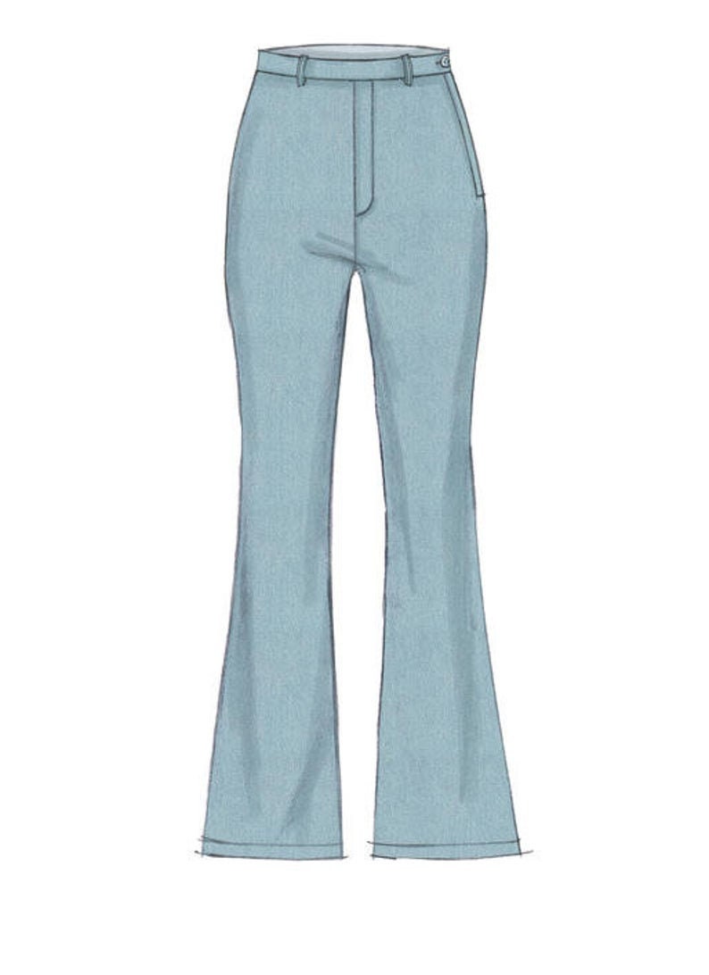 Sewing Pattern for Womens Overalls and Jeans, Denim Overalls Pattern ...