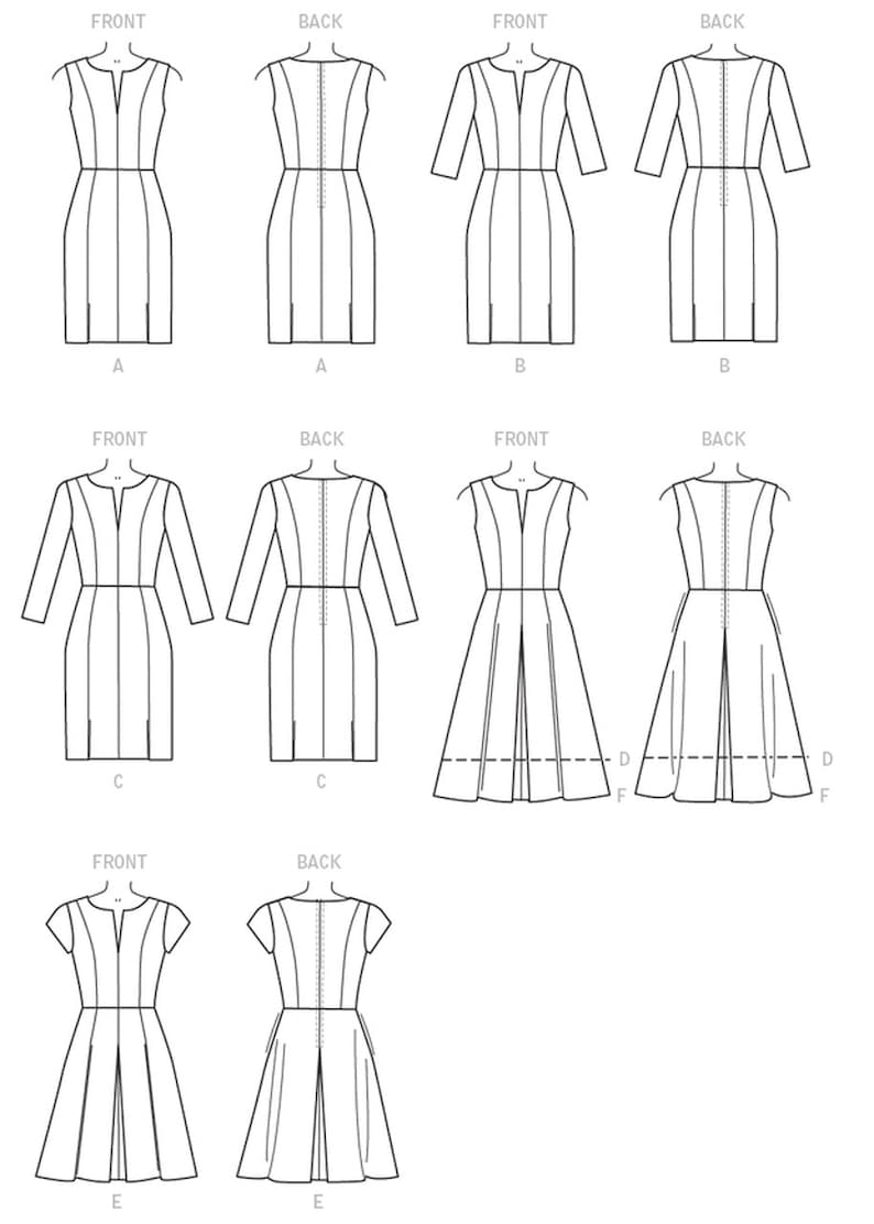 Easy Vogue Sewing Pattern for Womens Dress Summer Dress | Etsy