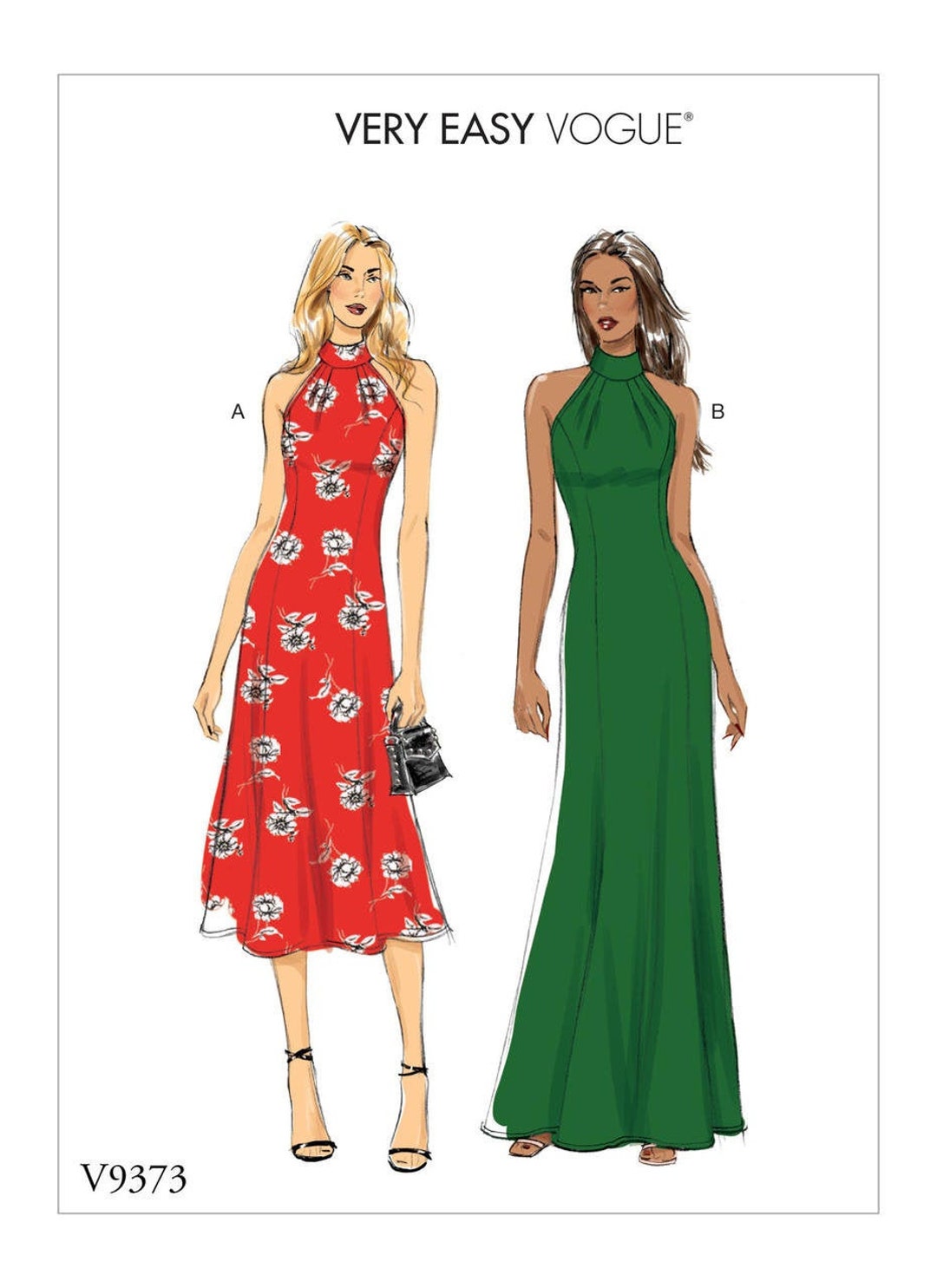 Vogue Sewing Pattern for Women's Dress, Formal Dress, Special Occasion ...