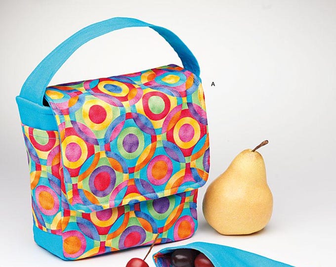 Sewing Pattern for Lunch Bags, Travel Bags, Snack Bag, Tote Bag, Womens ...