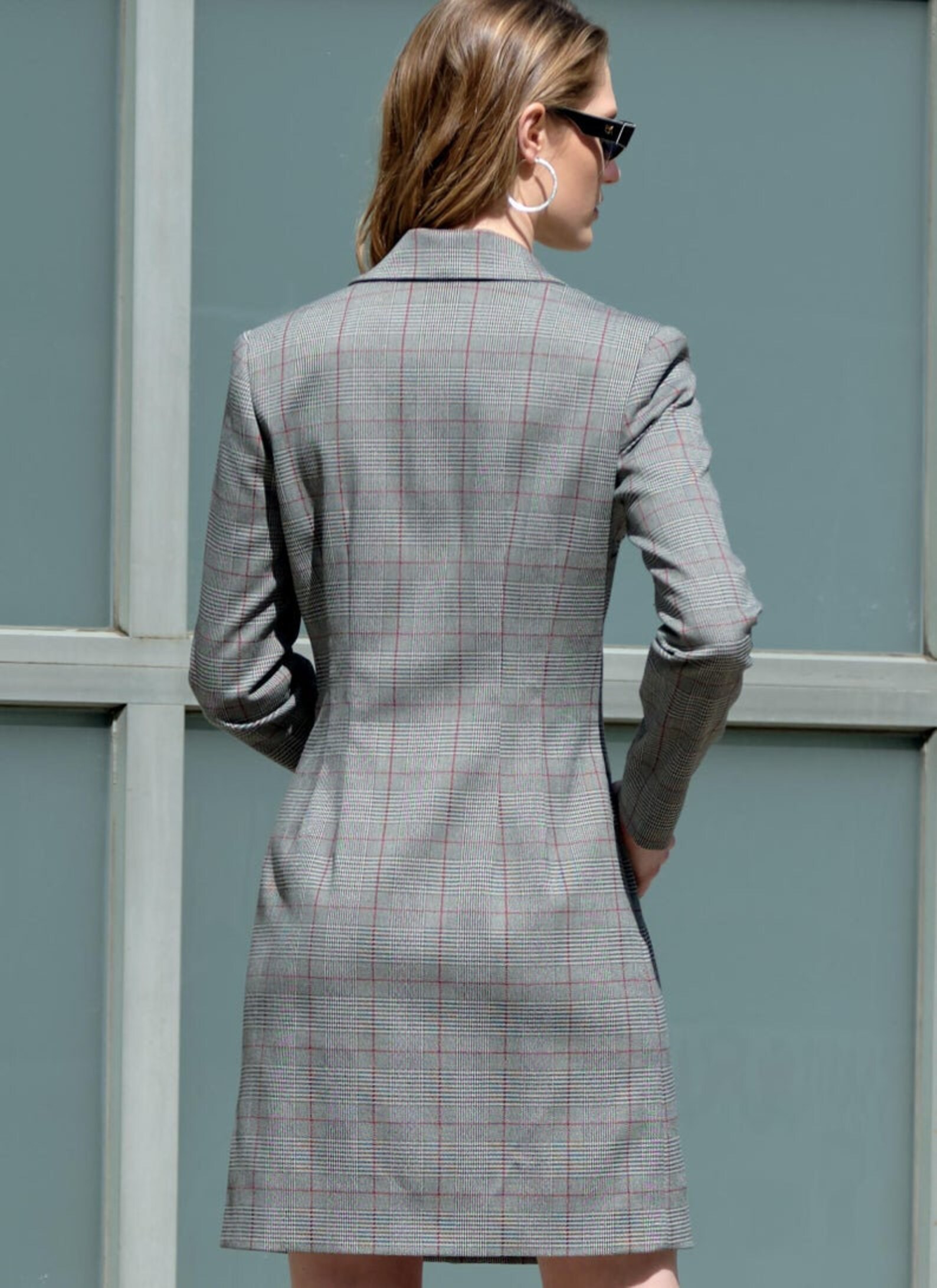 Sewing Pattern for Womens Dress Blazer Dress Double Breasted - Etsy