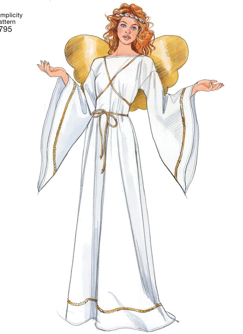 Sewing Pattern for Adult Costumes, Biblical Costume, Nativity Costume ...