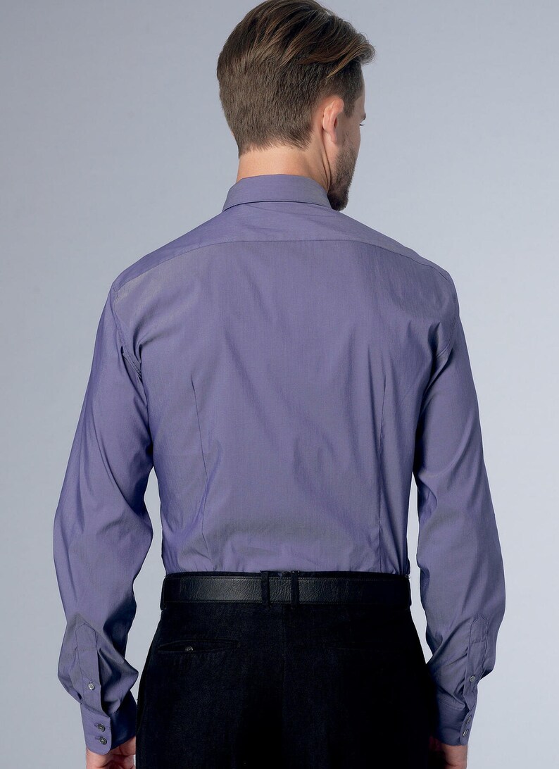 Vogue Sewing Pattern for Men's Shirts Button up Shirt - Etsy