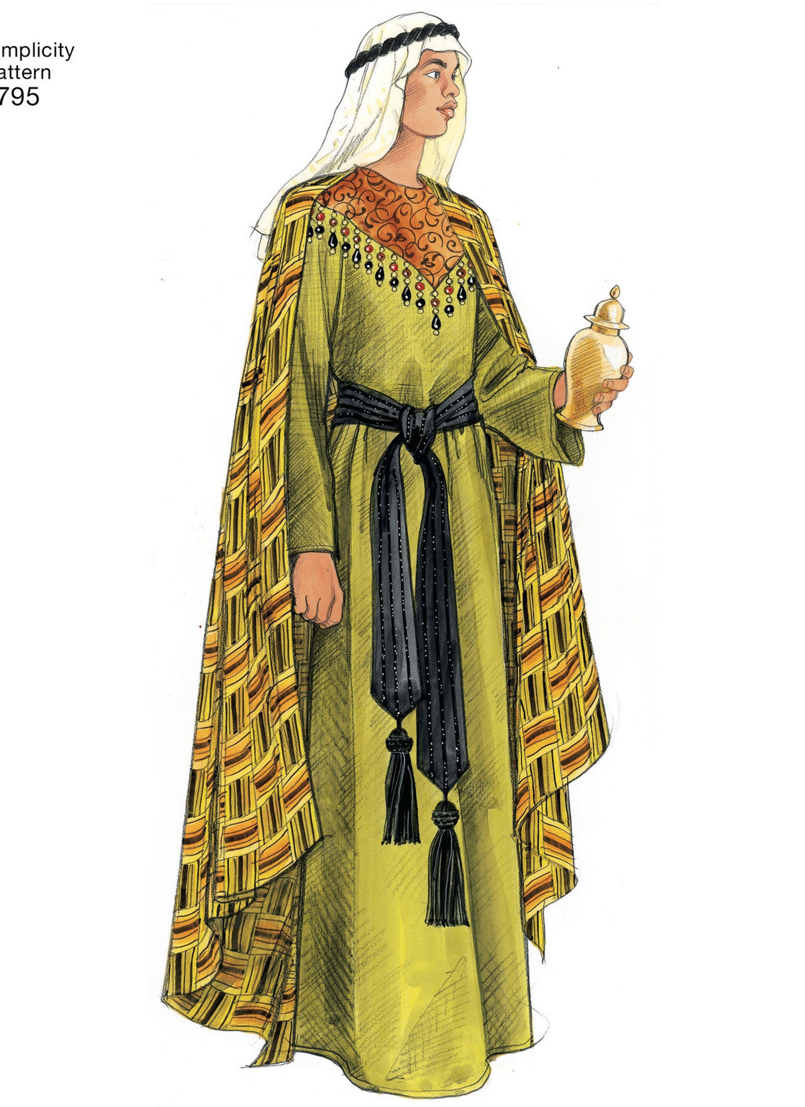 Sewing Pattern for Adult Costumes, Biblical Costume, Nativity Costume ...