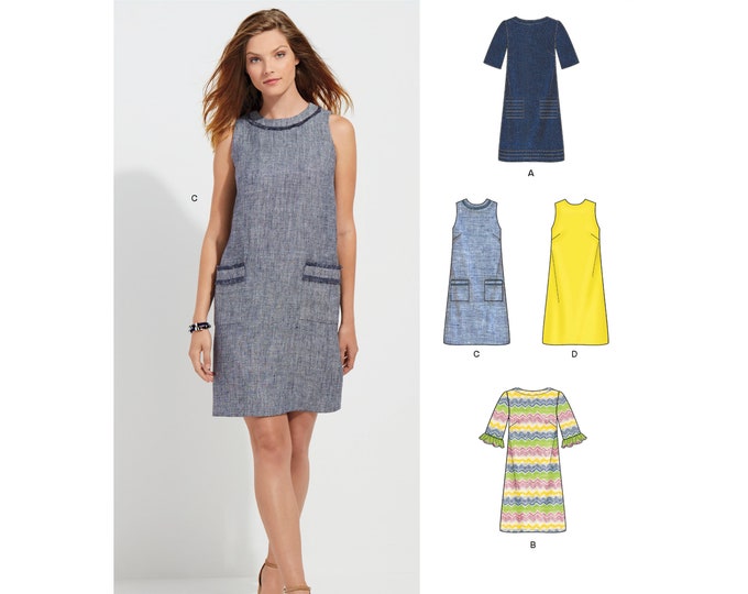 Sewing Pattern for Women's Dress, Wrap Dress, Summer Dress, Sleeveless ...