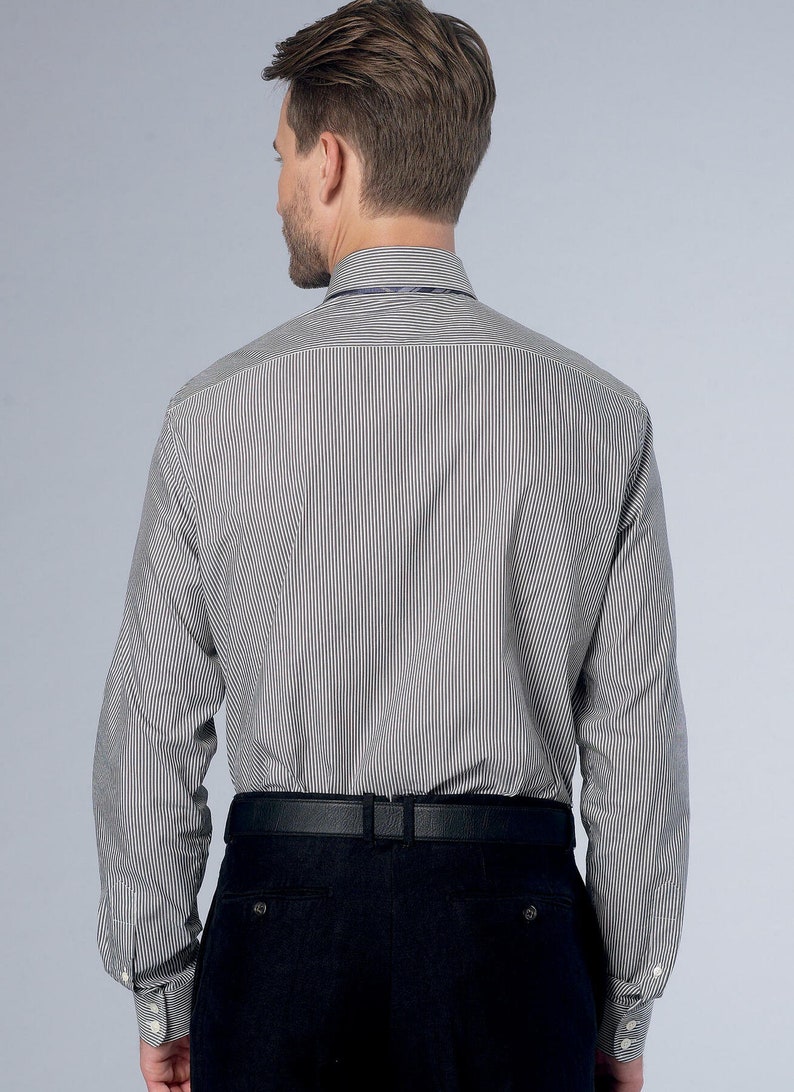 Vogue Sewing Pattern for Men's Shirts Button up Shirt - Etsy