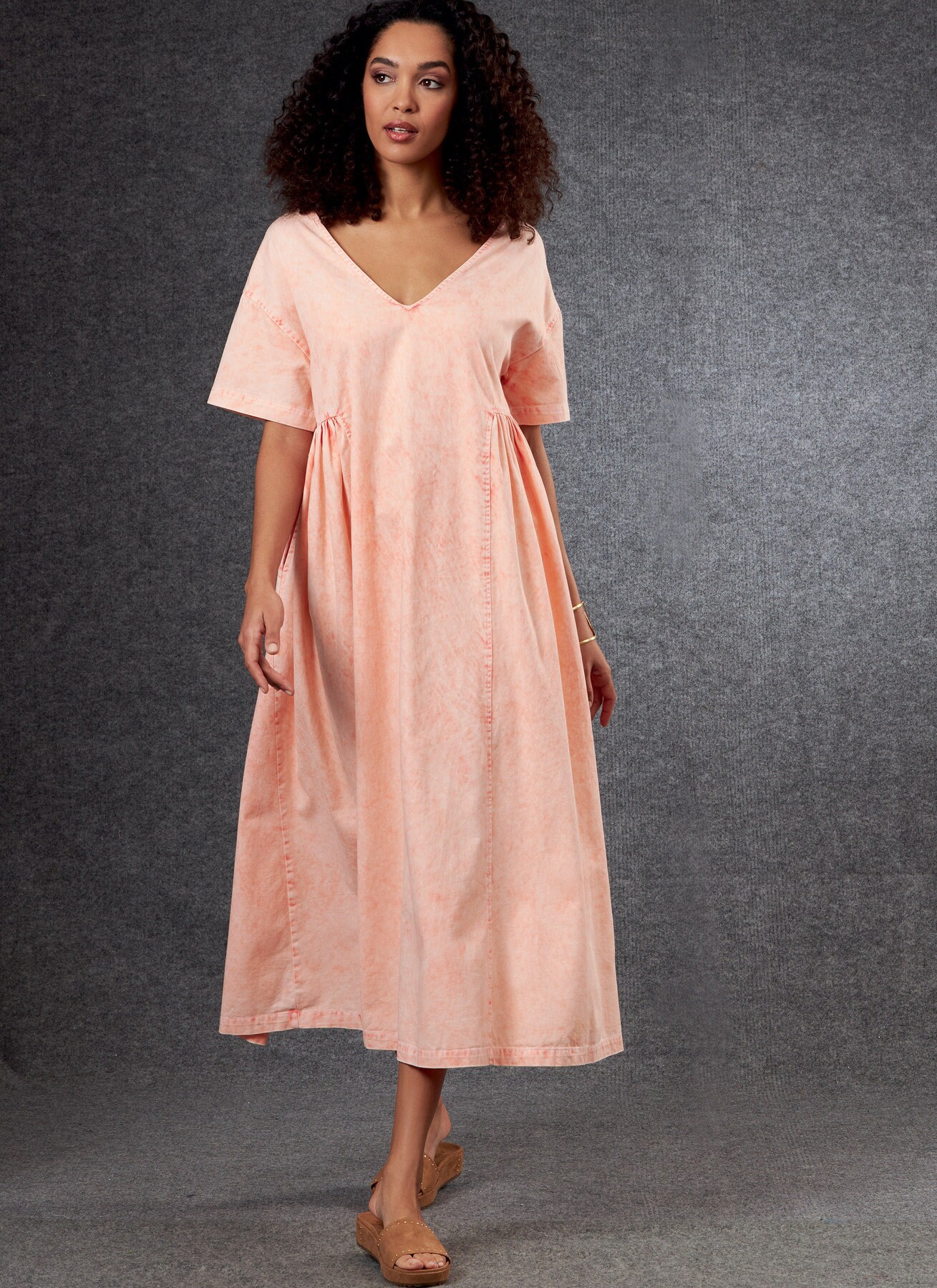 Vogue Sewing Pattern for Women's Dress, Pullover Dress, Loose Fitting ...