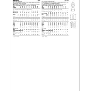 Sewing Pattern for Women's Jacket, Skirt, and Pants, Maxi Skirt, Blazer ...