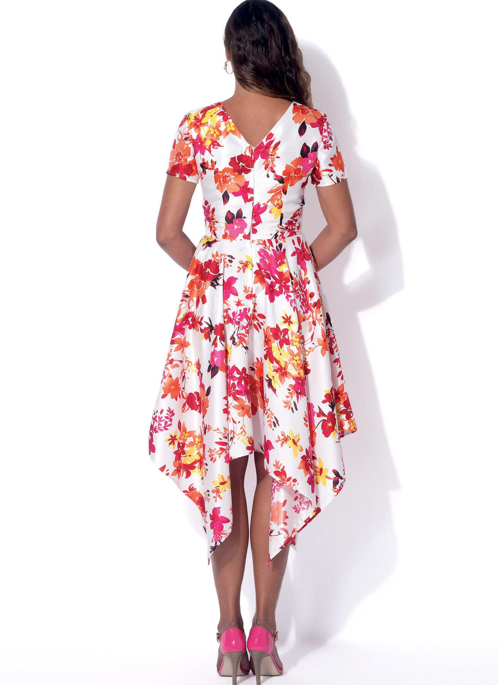 Sewing Pattern for Women's Dress Handkerchief Hem Dress - Etsy