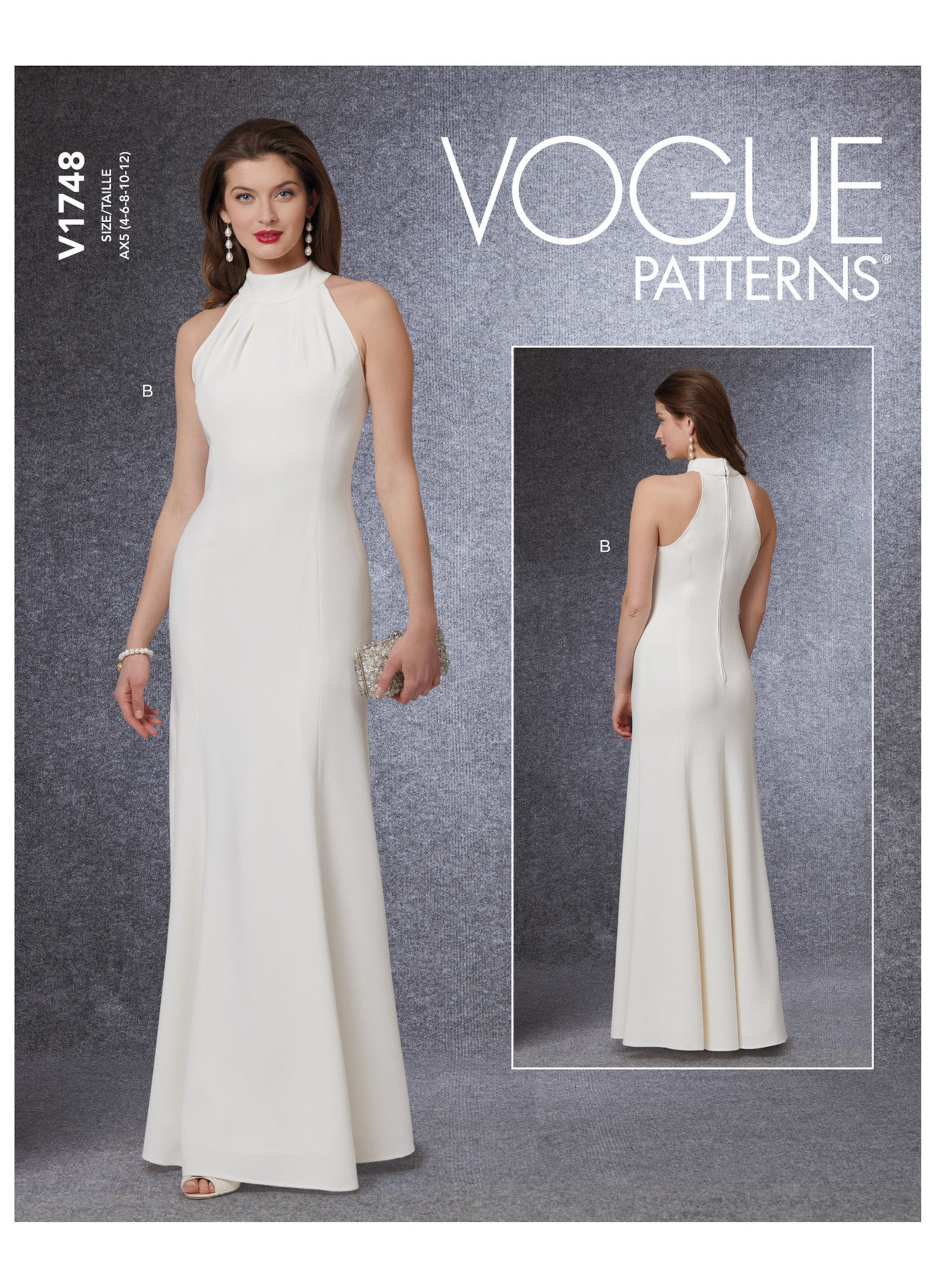 Vogue Sewing Pattern for Women's Dress, Formal Dress, Special Occasion ...
