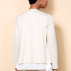 Sewing Pattern for Womens Jacket Shawl Collar Jacket Womens - Etsy