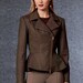 Vogue Sewing Pattern for Womens Jackets, Peplum Jacket, Zip Front Coat ...