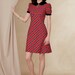 Vogue Sewing Pattern for Women's Dress, Puff Sleeve Dress, Peter Pan ...