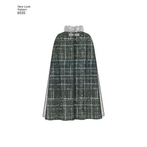 Sewing Pattern for Women's Cape, Womens Jacket, Winter Coat Pattern ...