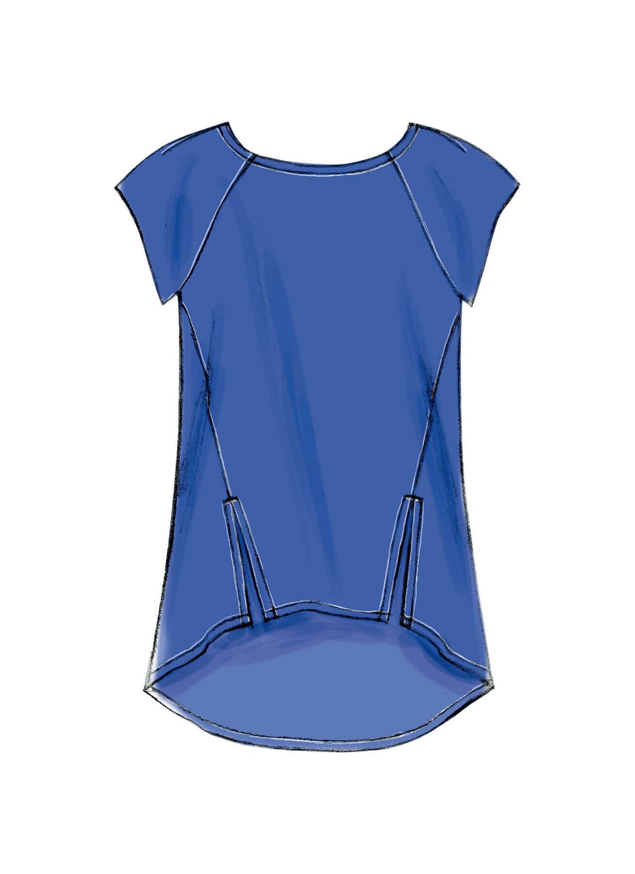 Sewing Pattern for Womens Tops Short or Long Sleeve Tops - Etsy