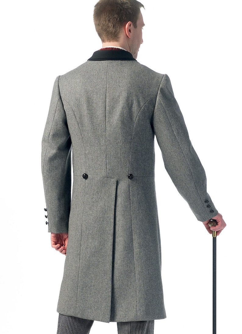Sewing Pattern for Mens Costume Jacket, Vest, Pants, and Tie, Trench ...