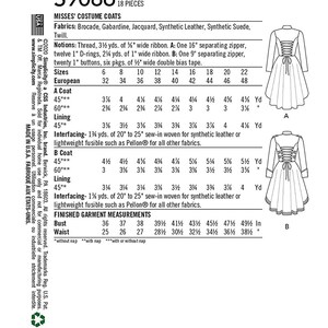Sewing Pattern for Women's Steampunk Cosplay Costume, Long Peplum ...