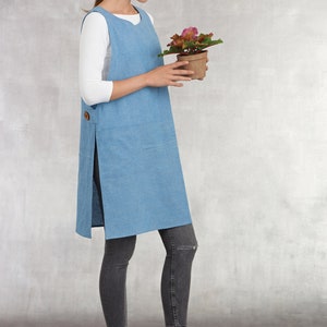Sewing Pattern for Women's Aprons, Pullover Apron, Gardening Apron ...