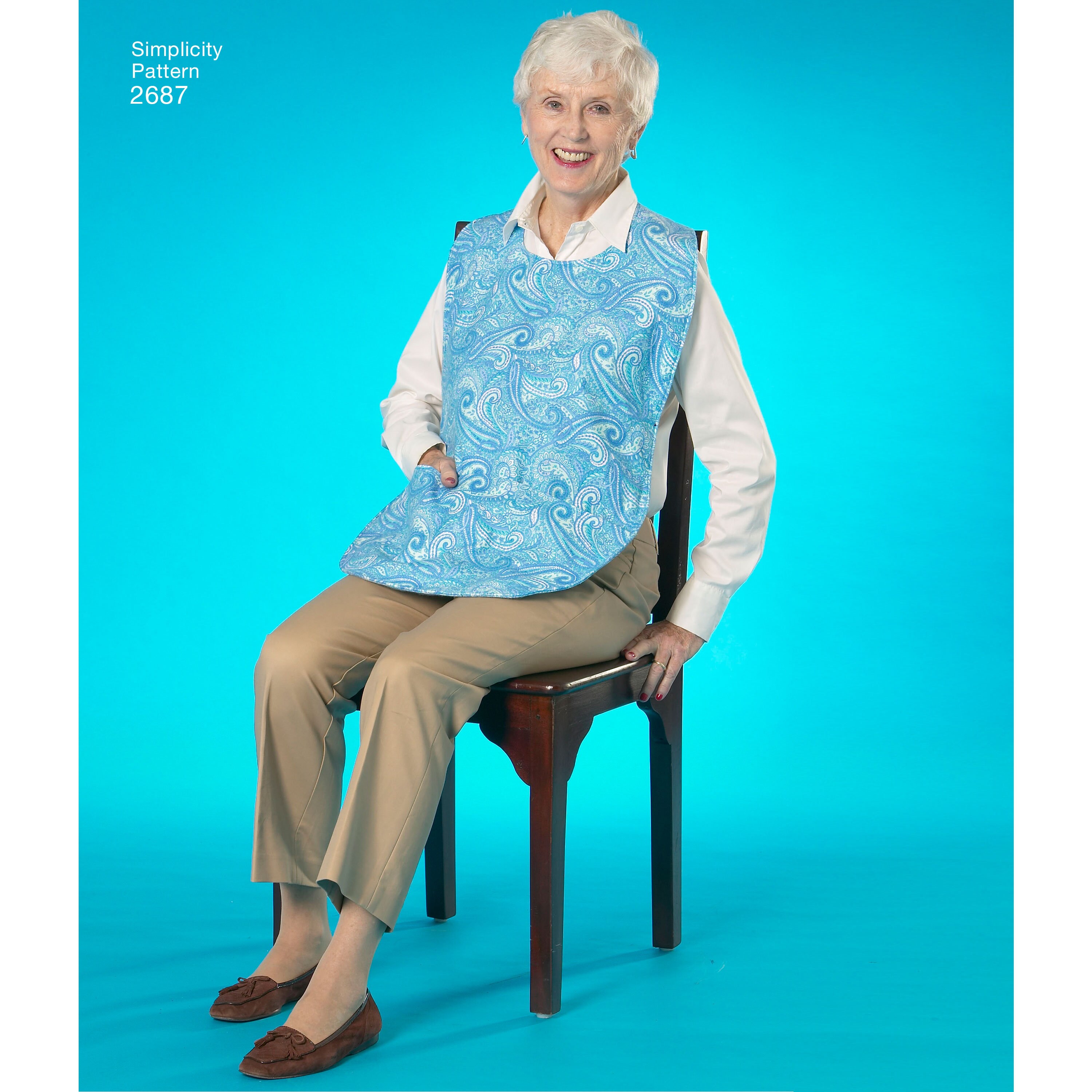 Sewing Pattern for Adult Bibs and Hats, Clothing Protectors, Elderly ...