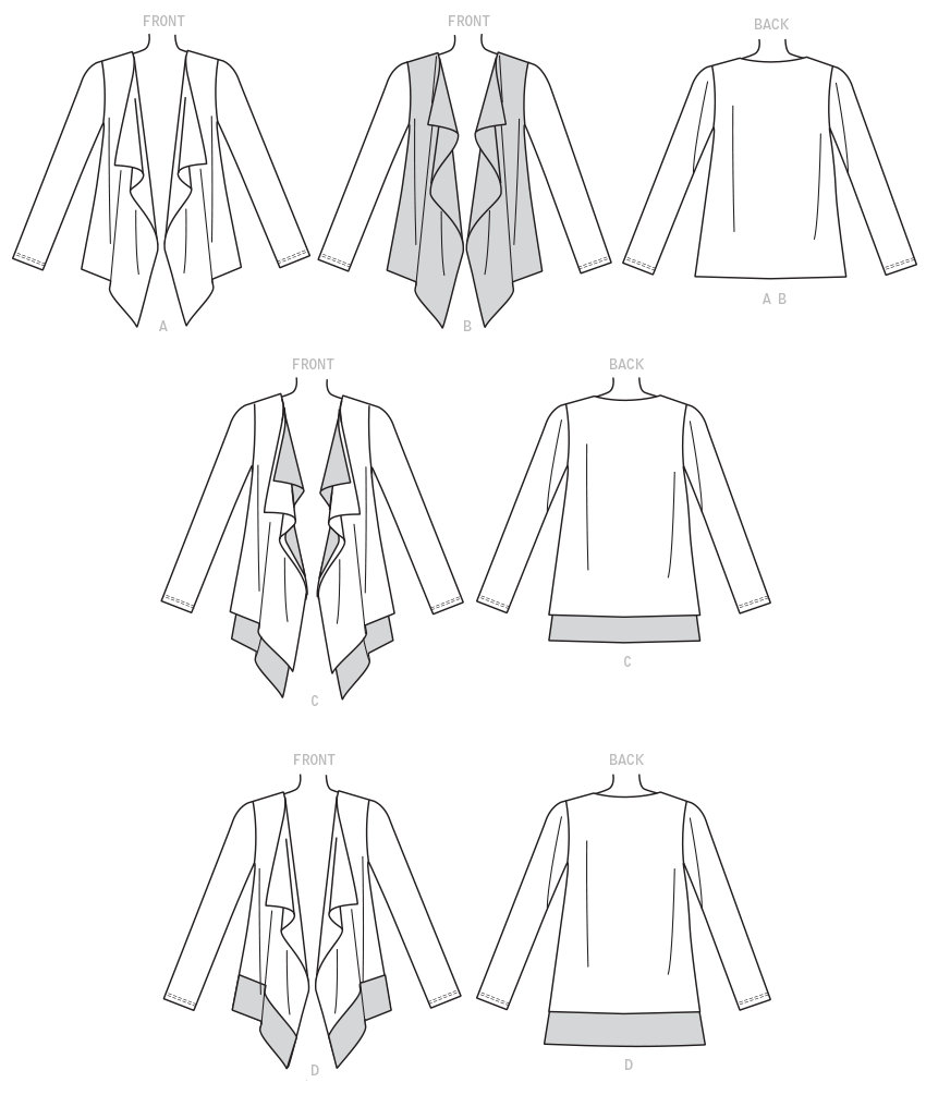 Sewing Pattern for Womens Jacket Shawl Collar Jacket Womens - Etsy