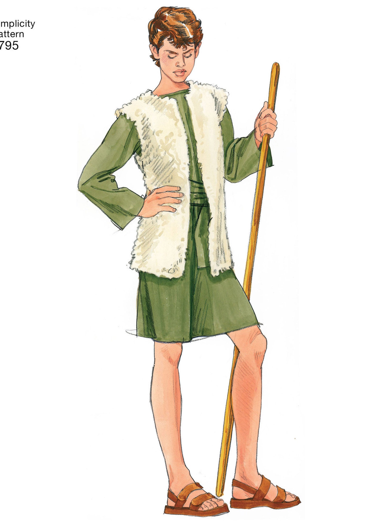 Sewing Pattern for Adult Costumes, Biblical Costume, Nativity Costume ...