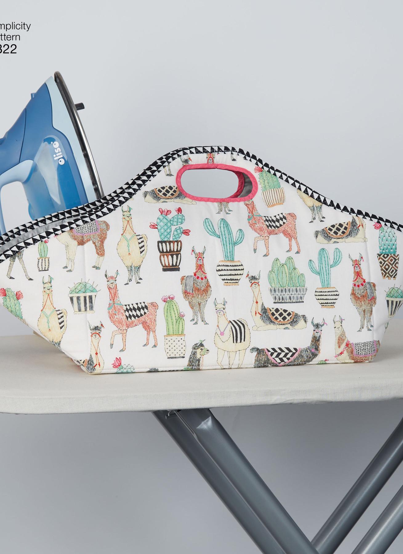 Sewing Pattern for Sewing Machine Cover, Ironing Board Organizer, Iron ...