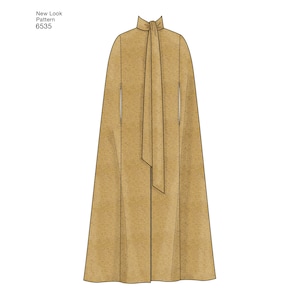 Sewing Pattern for Women's Cape, Womens Jacket, Winter Coat Pattern ...