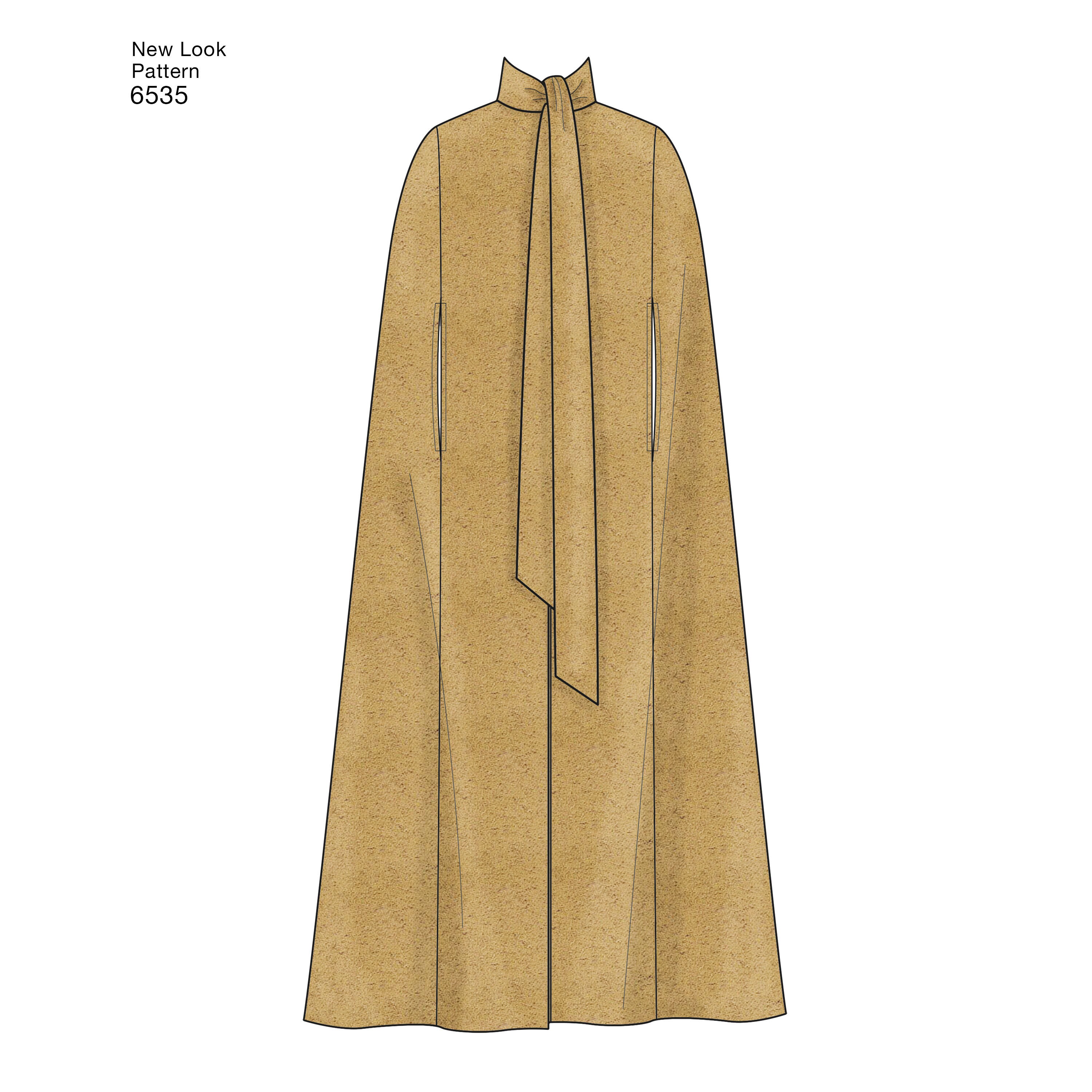 Sewing Pattern for Women's Cape, Womens Jacket, Winter Coat Pattern ...