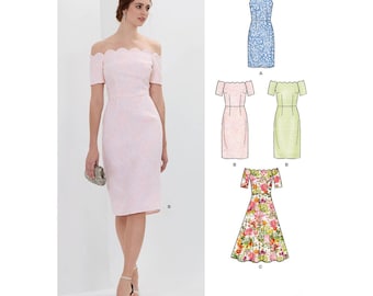 Sewing Pattern for Women's Dress, Sleeveless Dress, Classic Dress ...