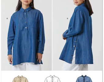 Sewing Pattern for Women's Tops and Pants, Tank Top, Long Sleeve Tops ...