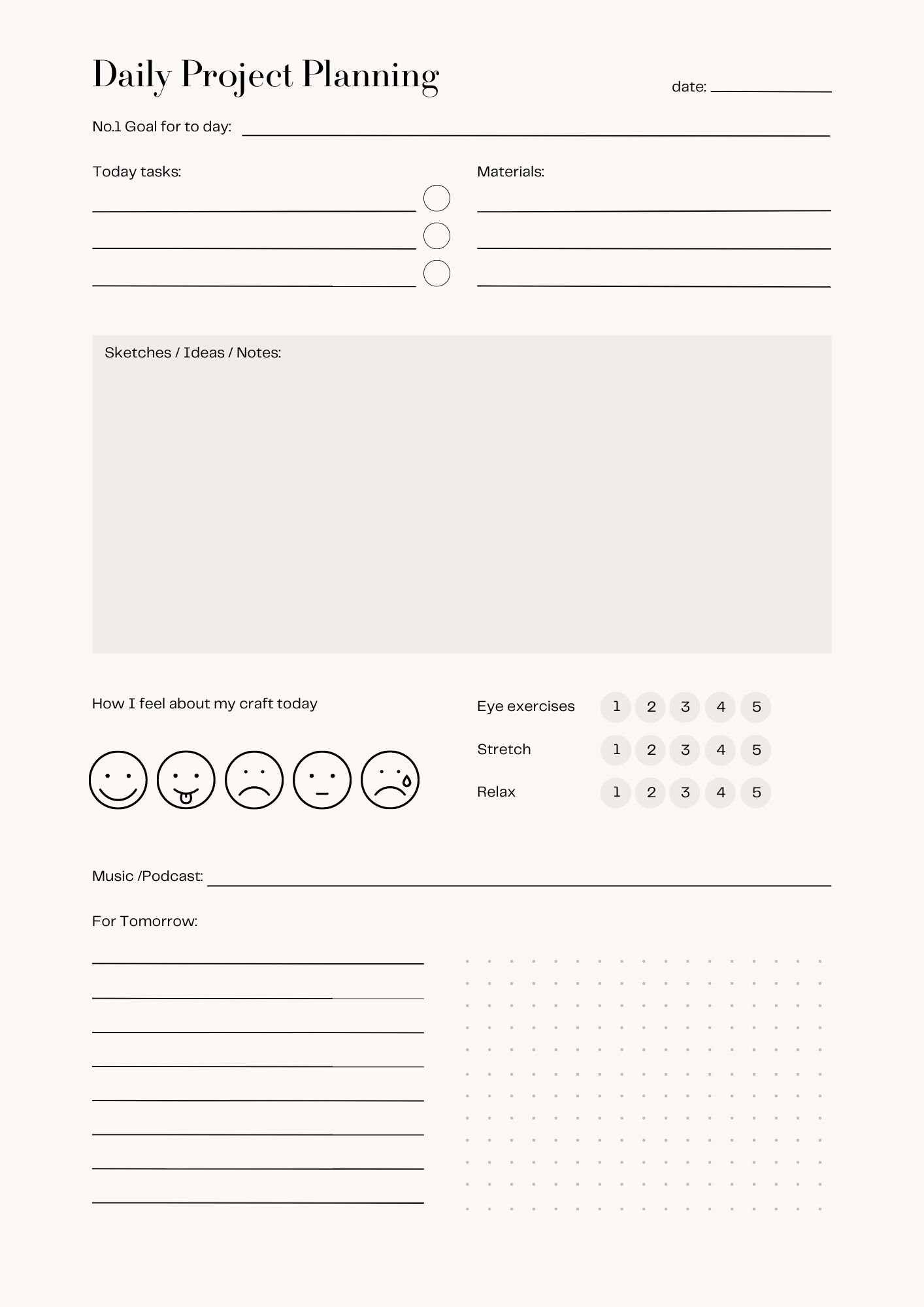 Project Craft Planner, Project Journal, Small Business Starter ...