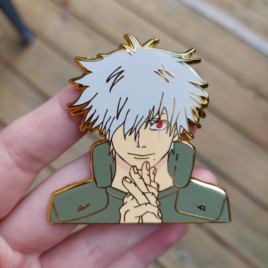 Kago Jjk Anime Enamel Pins - Etsy